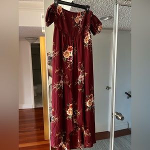 Showpo. | Dresses | Nwt Showpo Lovestruck Bohemian Floral Maxi Size 2 ...